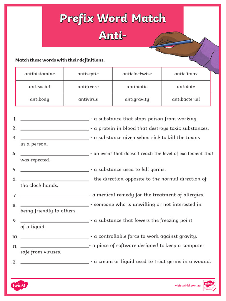 Anti- Prefix Word Match and Search | PDF | Medical Specialties ...