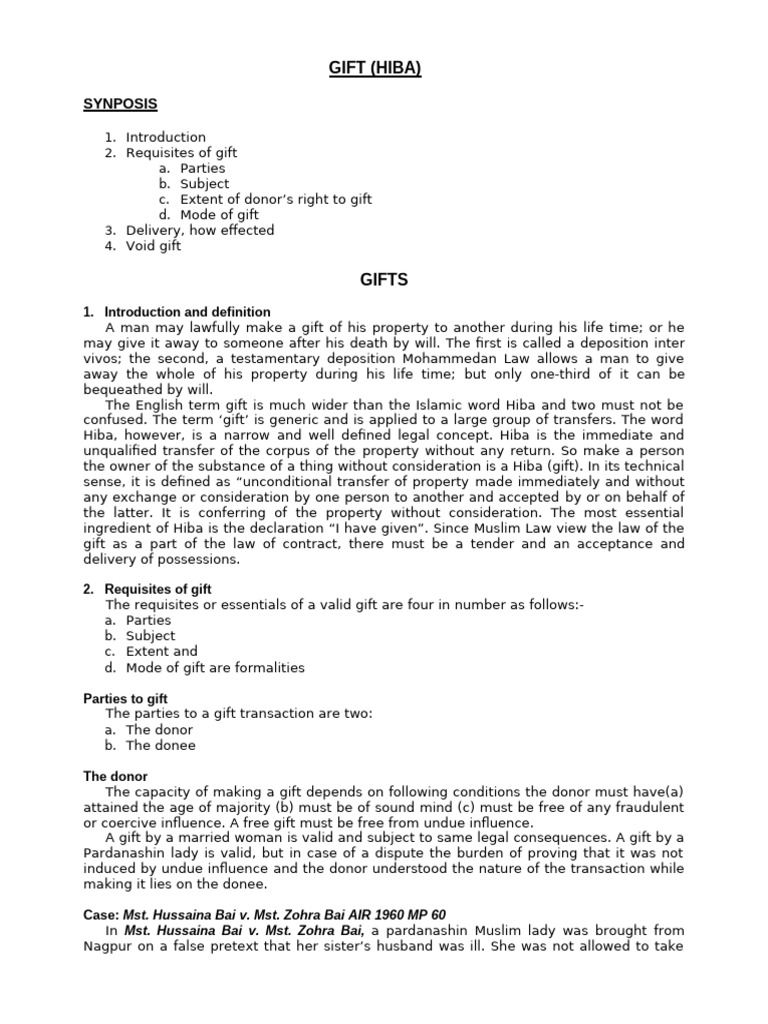 Hiba | PDF | Mortgage Law | Property