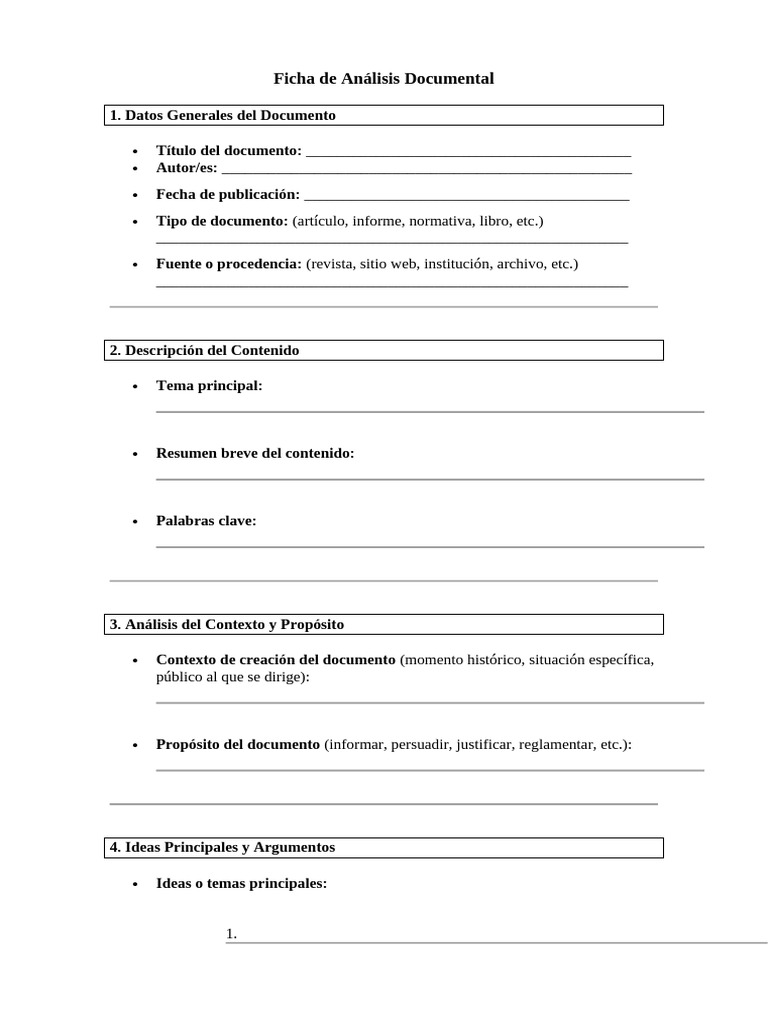 Ficha de Análisis Documental | PDF | Crecimiento personal y profesional | Informática