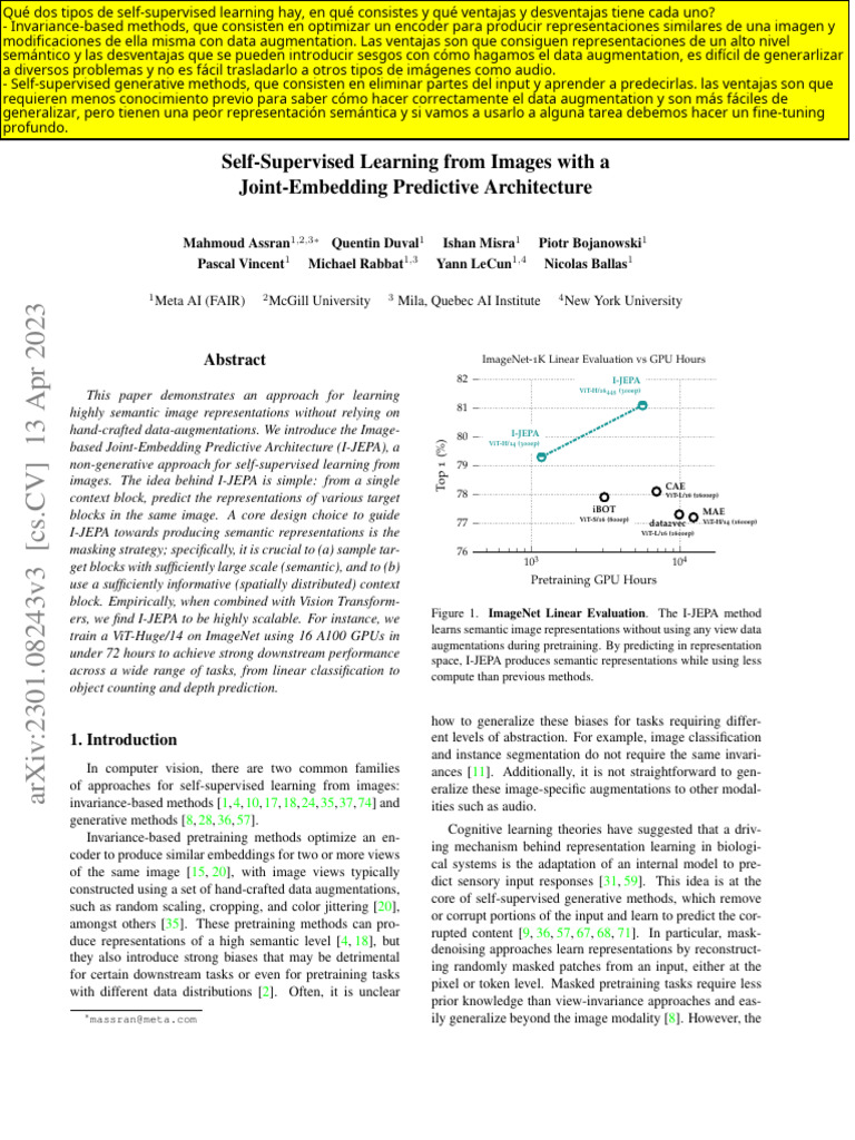 11.self Supervised Learning From Images | PDF | Computational Neuroscience | Machine Learning