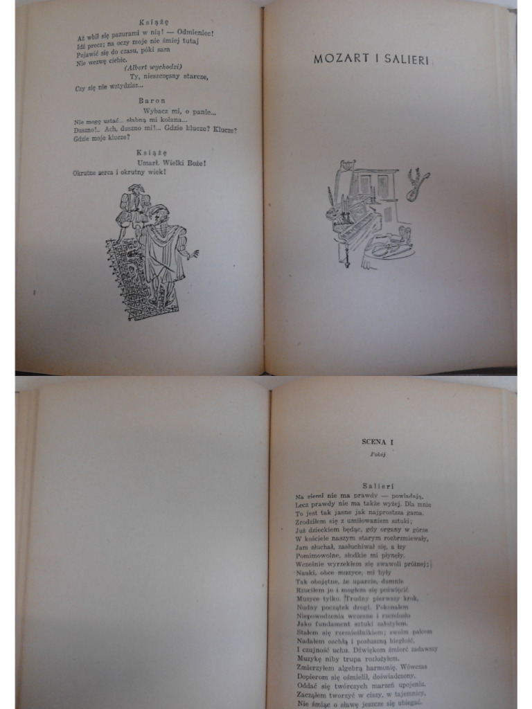 Aleksander Puszkin - Mozart I Salieri | PDF