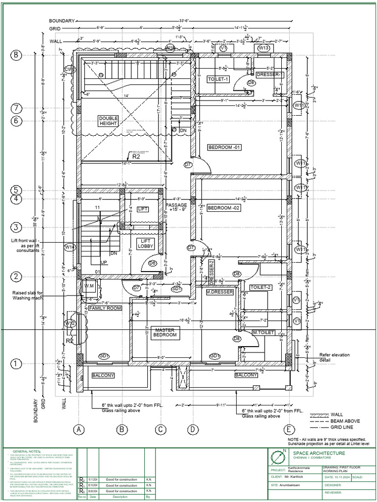 First Working Drawing | PDF | Buildings And Structures | Queensland ...