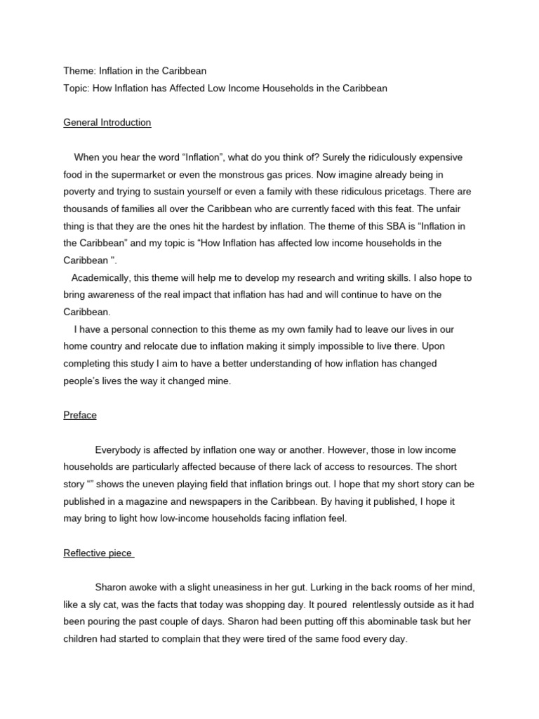 COMM SBA | PDF | Poverty | Poverty & Homelessness