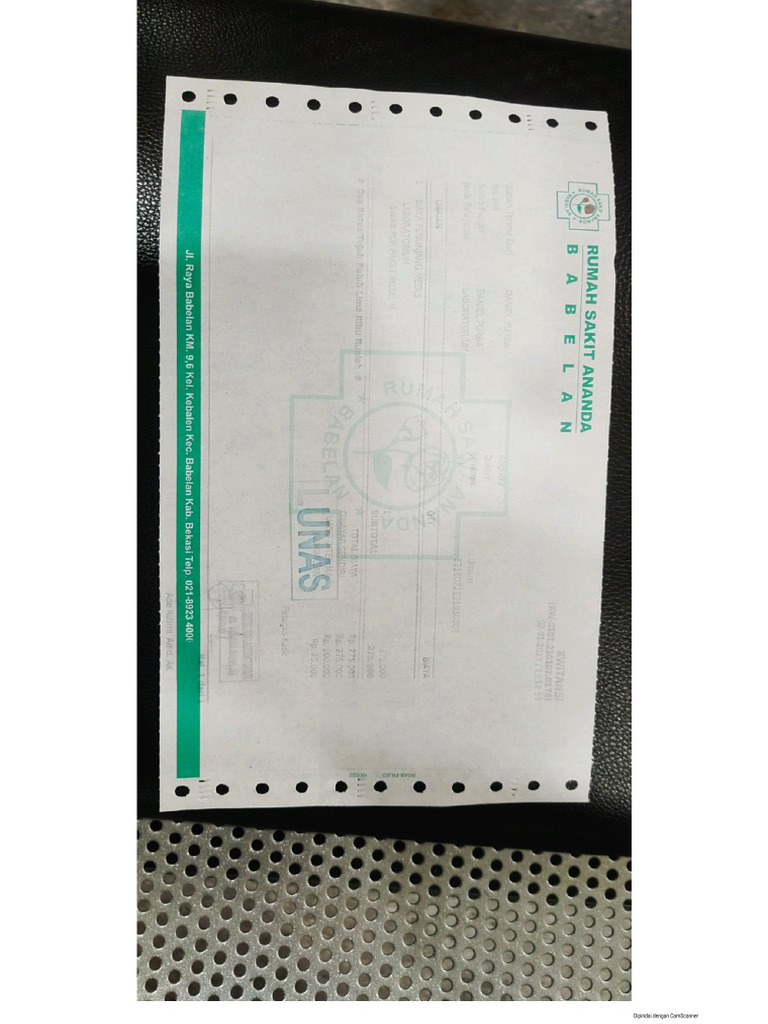 kWITANSI SWB PCR | PDF