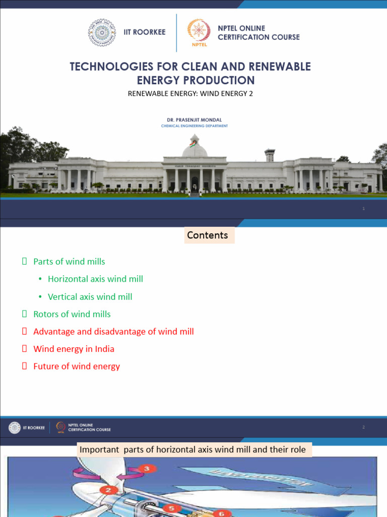 29_ Wind energy 2.pptx | PDF | Wind Turbine | Turbine