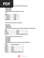 Light Cue Sheet Template | PDF