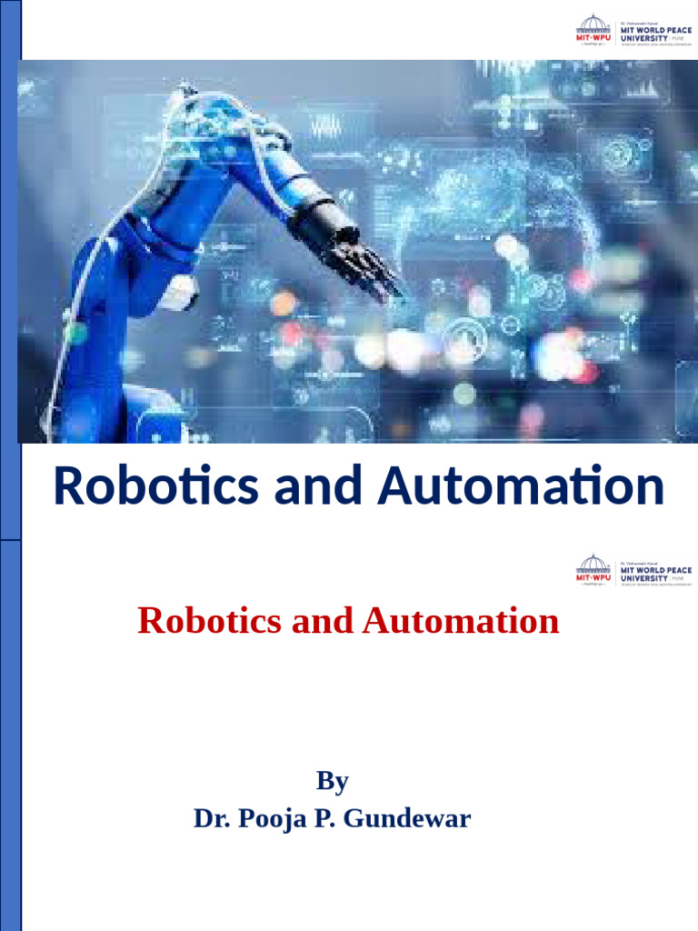 Unit 1 - Elements of Robotics - Part II | PDF | Electric Motor | Actuator