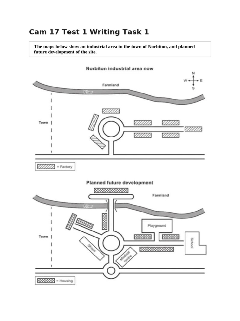 Cam 17 Test 1 Writing Task 1 | PDF | Home & Garden