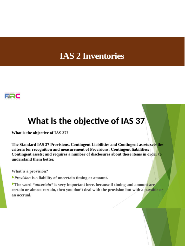 IAS 2 Inventories | PDF | Expense | Business