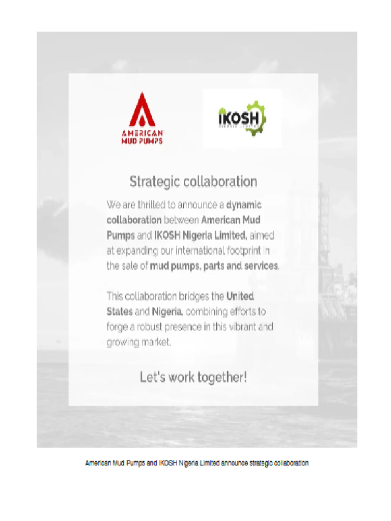 AMP and IKOSH Partnership | PDF