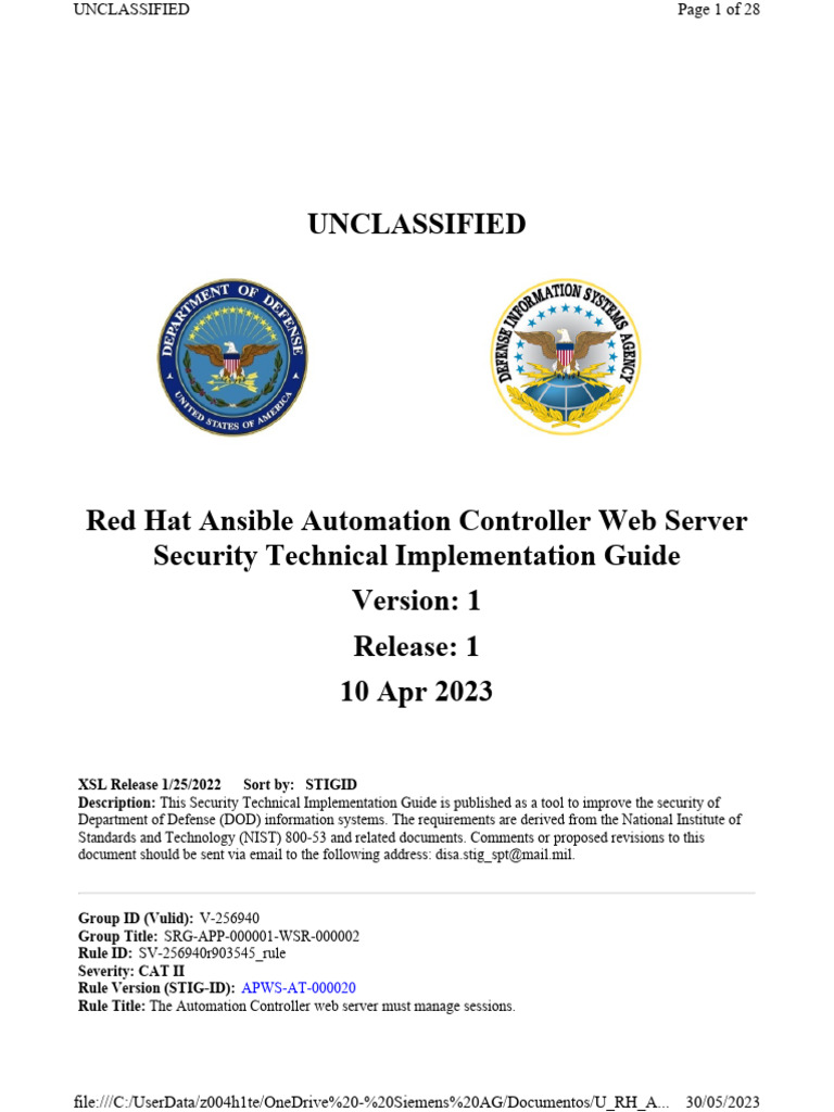Aap Controller Hardening | PDF | Internet & Web | Web Server