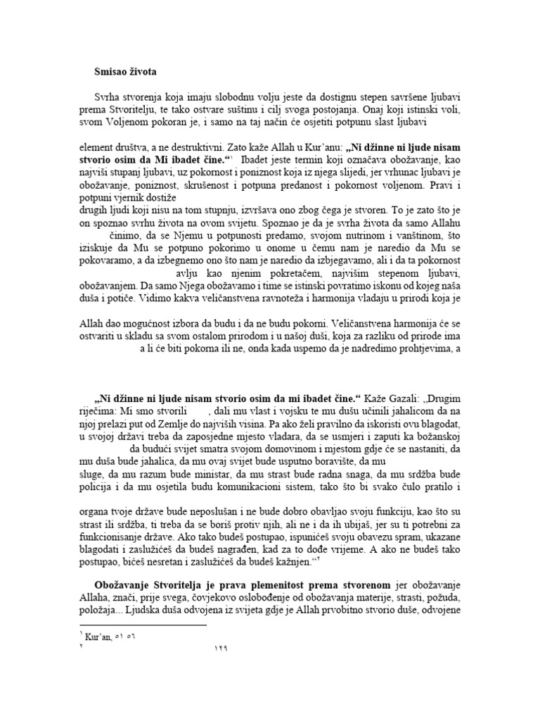 Smisao Života | PDF