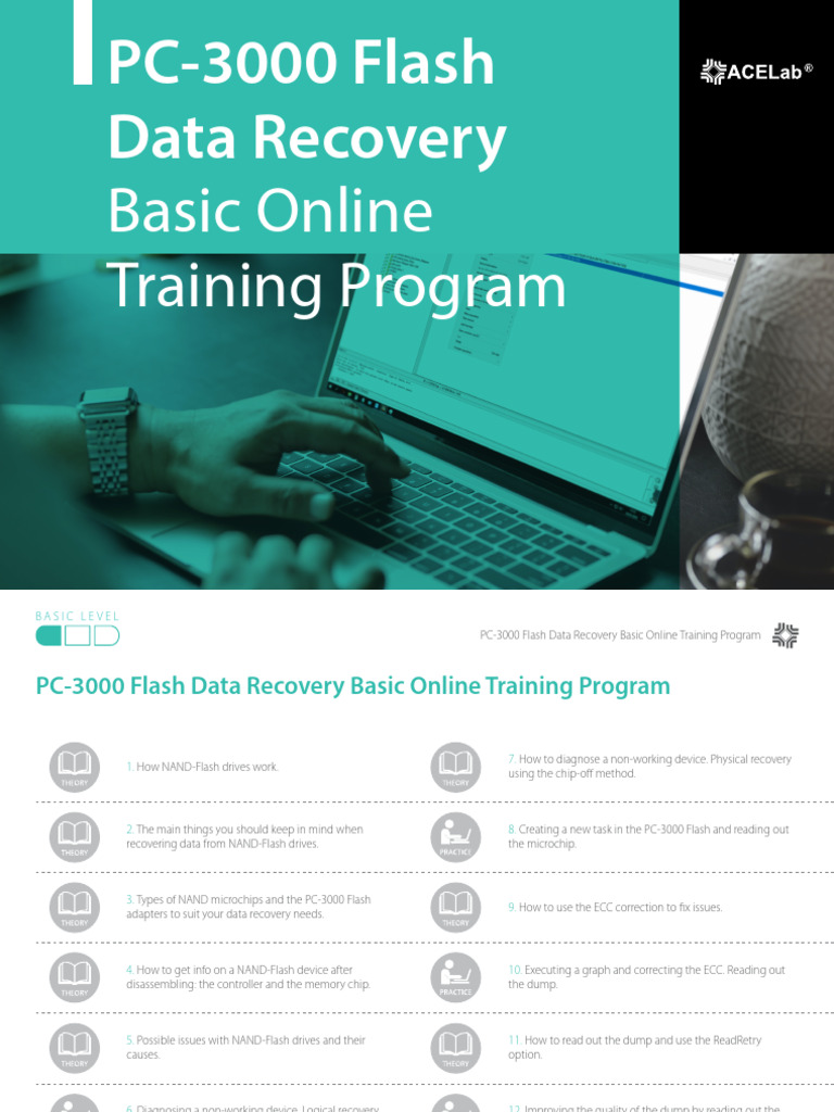 PC-3000 Flash Data Recovery Basic Online Training | PDF | Flash Memory | Data
