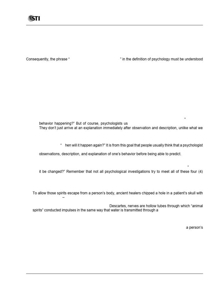 General Psychology | PDF | Psychology | Mind