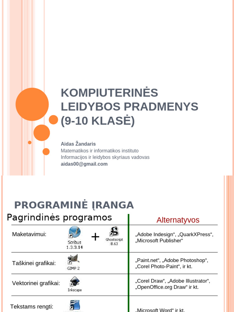 Leidyba 2 | PDF