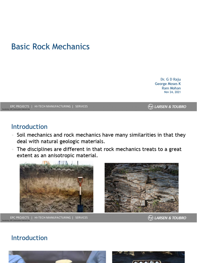 Basic Rock Mechanics | PDF | Strength Of Materials | Porosity