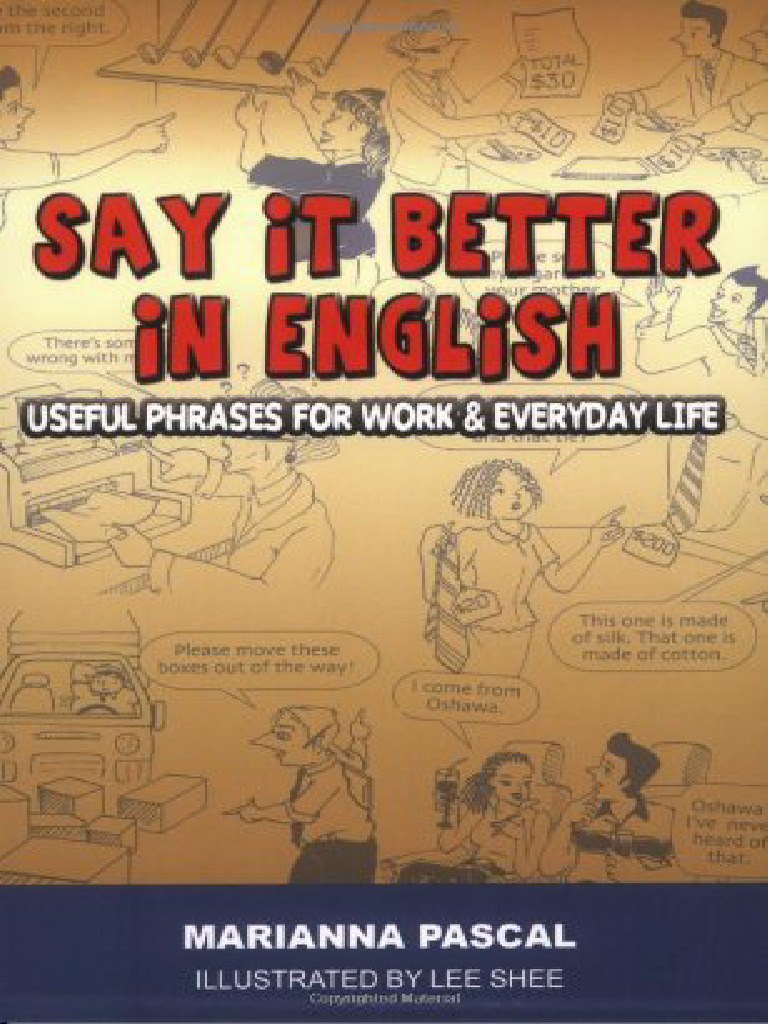 Say It Better in English | PDF | Language Arts & Discipline | Self ...