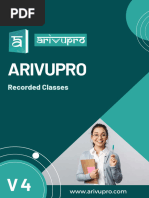 ArivuPro Academy Course Offerings | PDF | Economies | Taxes