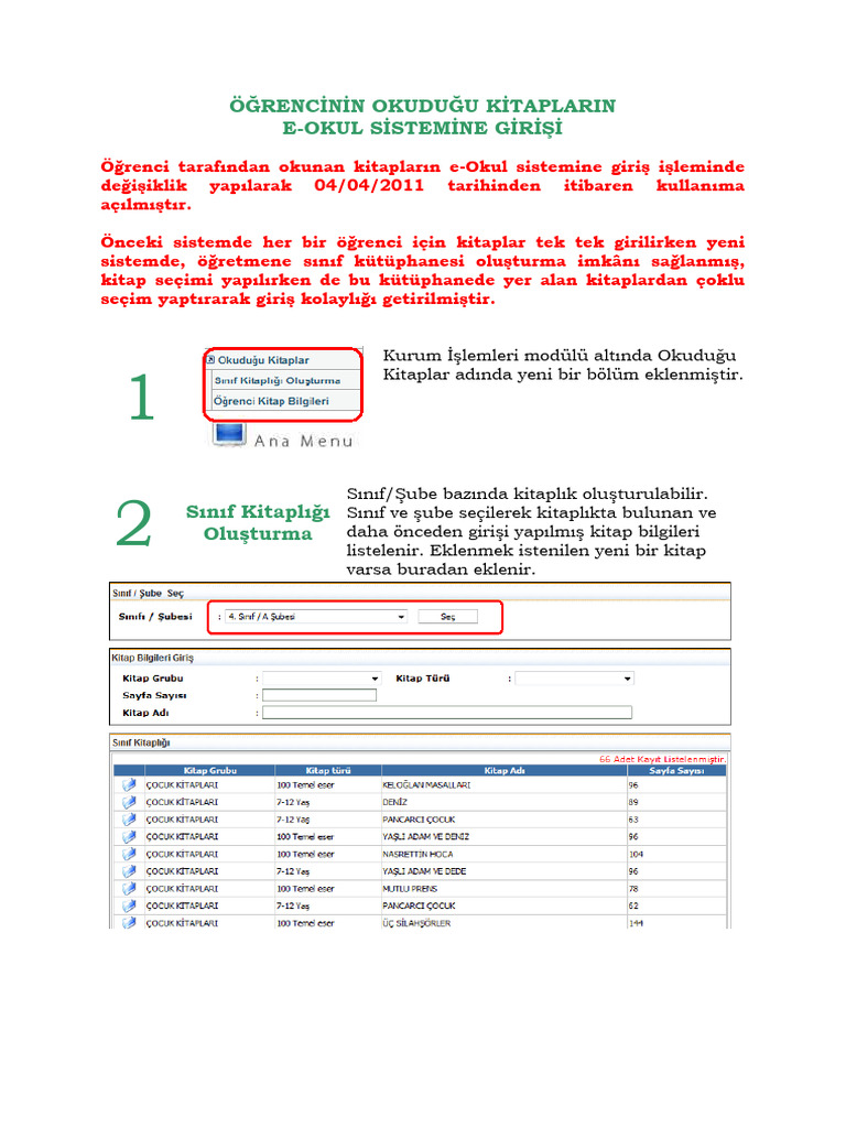 Ogr Okudugu Kitaplar | PDF