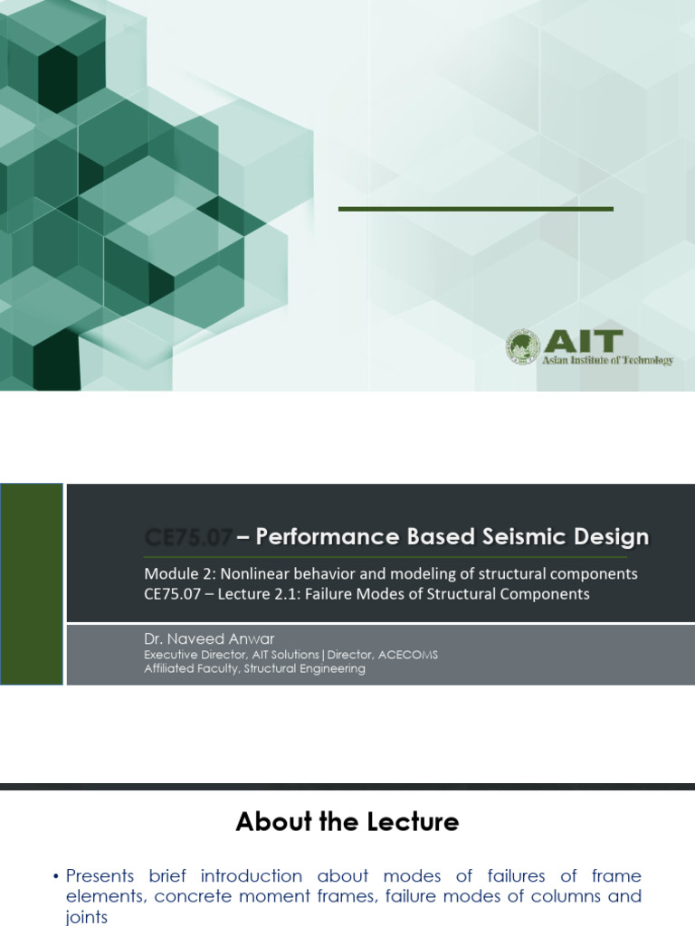 6failure Modes of Structural Components | PDF | Strength Of Materials | Beam (Structure)