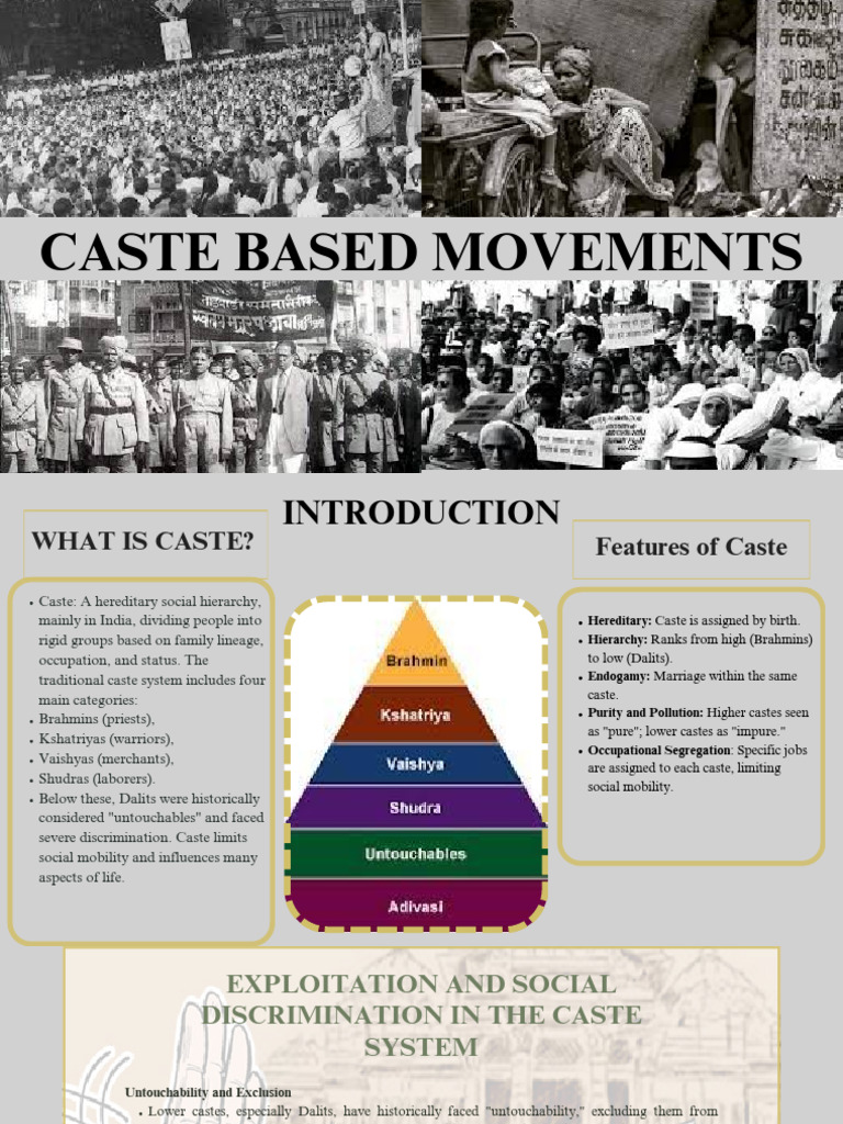 CASTE BASED MOVEMENTS | PDF | Dalit | Caste