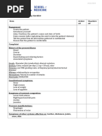 Respiratory History Taking: OSCE Checklist | PDF | Medical Specialties ...