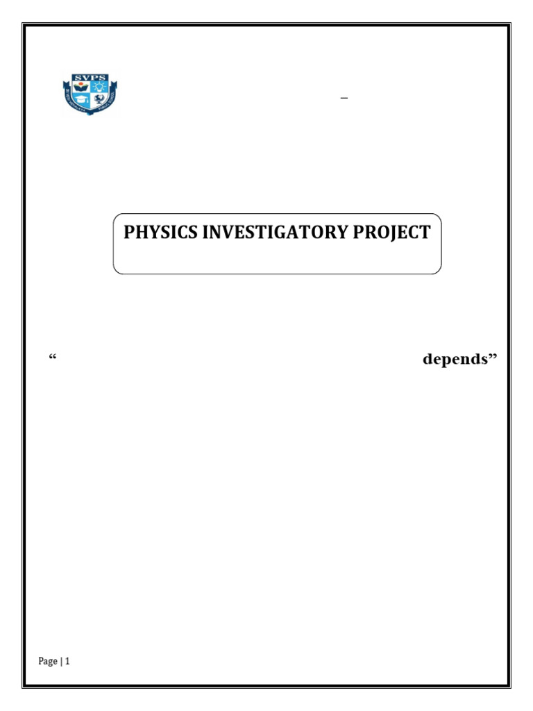 Physics Project Praveen Kumar | PDF | Inductor | Inductance