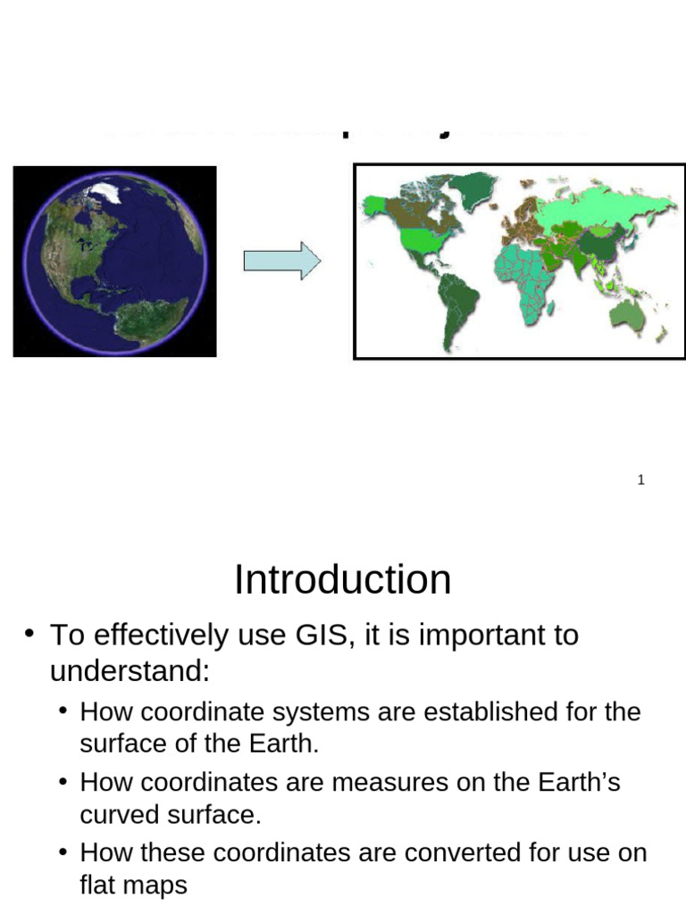 Advanced Geodesy-Projections Chapter Four | PDF | Latitude | Geometry