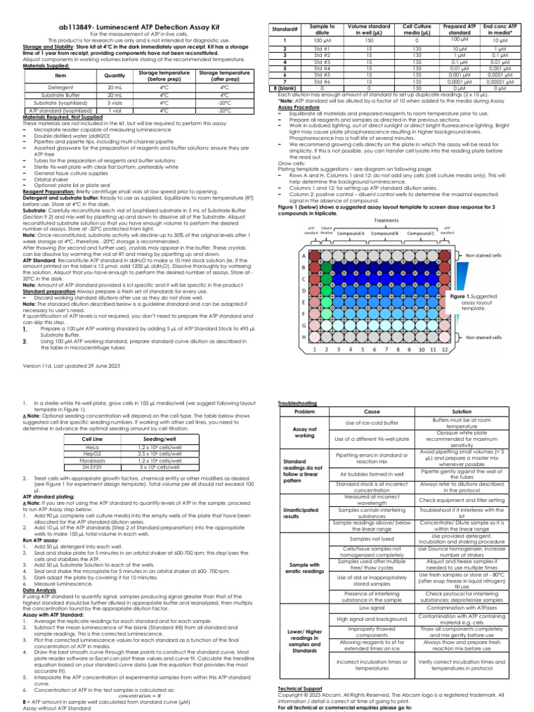 Luminescent-ATP-Detection-Assay-protocol-book-v11d-ab113849 (Website) | PDF | Assay | Scientific ...