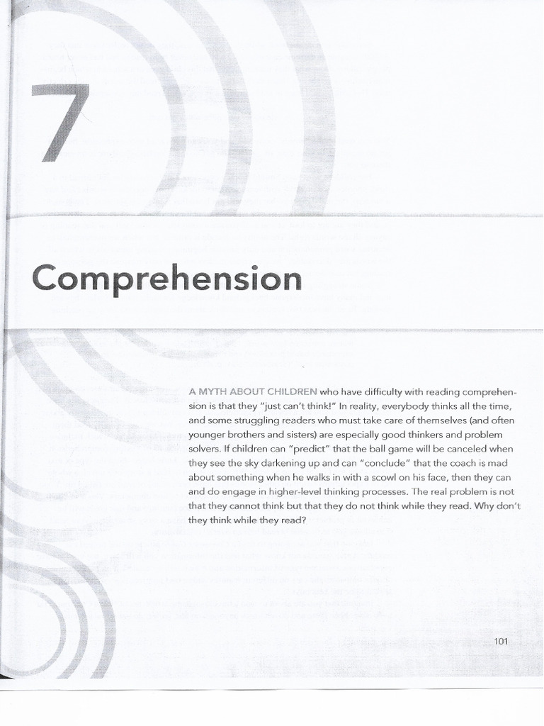 Ch7 Comprehension | PDF