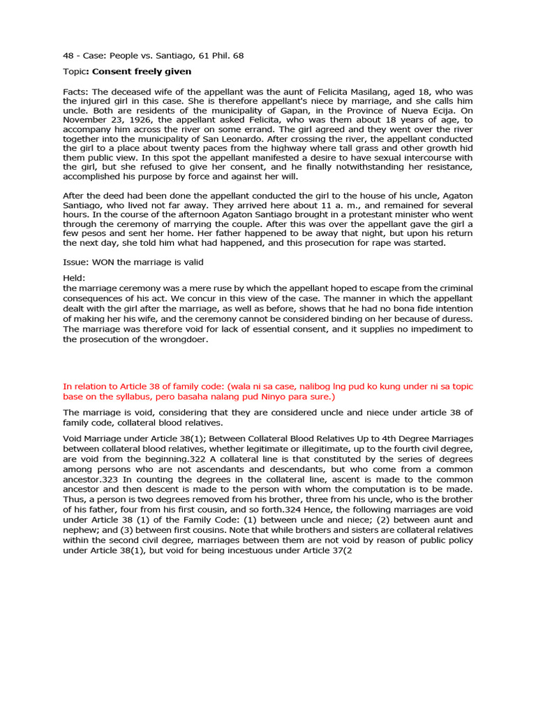 People vs. Santiago, 61 Phil. 68 | PDF | Social Institutions | Justice