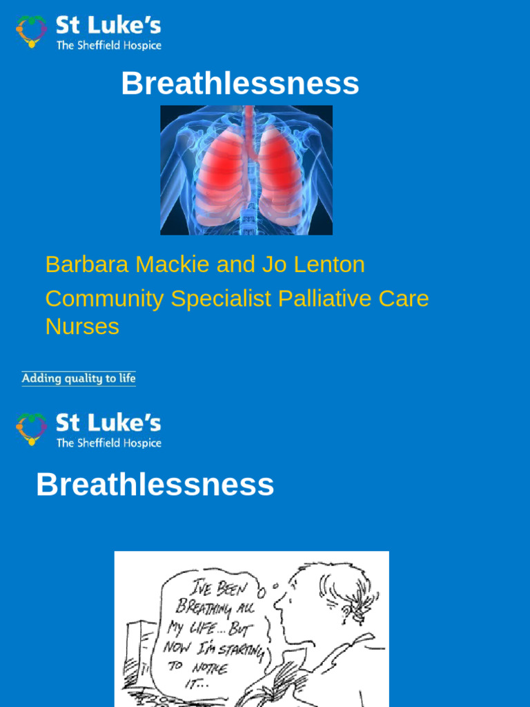 Breathlessness JL and BM | PDF | Clinical Medicine | Diseases And Disorders