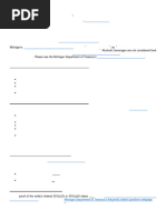 Michigan Special Liquor License Guide | PDF | Alcoholic Beverages | License