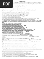 50 Key Word Transformation Exercises | PDF