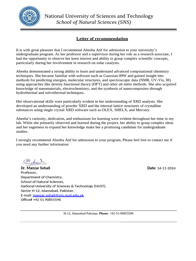 Nust Rec | PDF | Computers