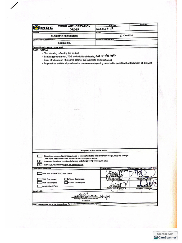 Wao Glo 113 Grandmall Mesh Wire | PDF