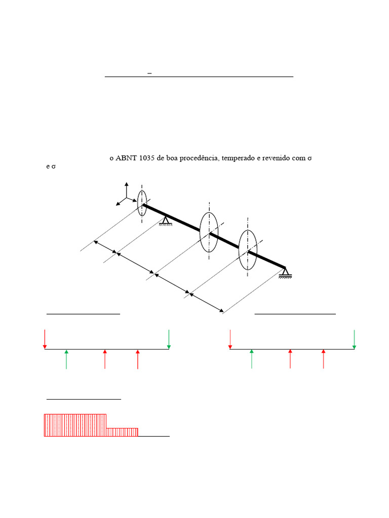 Exercício 03 - Dimensionamento de Eixos | PDF | Engrenagem | Eixo