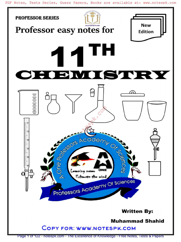 11th Chemistry Notes | PDF