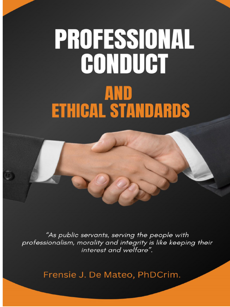 2024 Professional Conduct and Ethical Standards | PDF | Morality ...