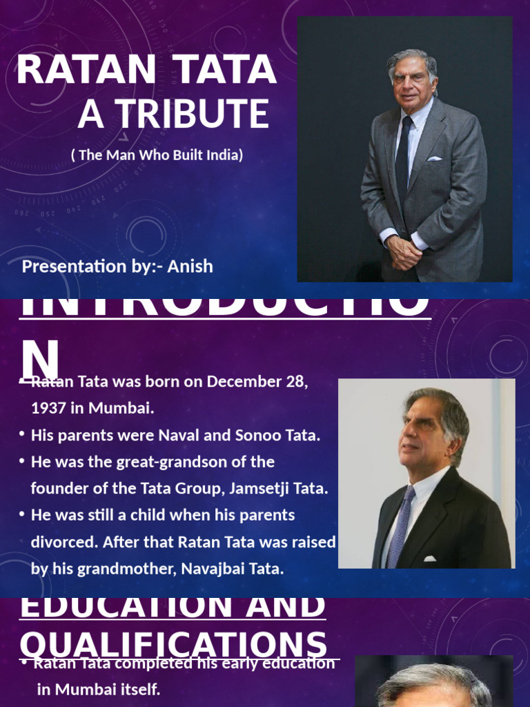 On Ratan Tata | PDF