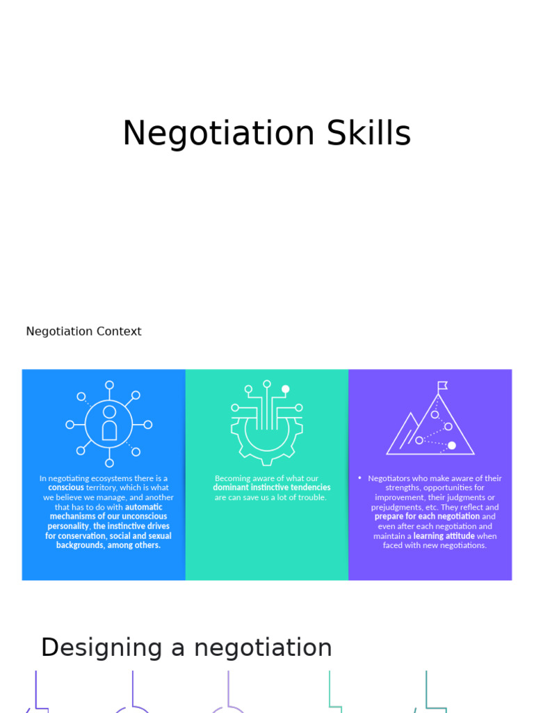 Negotiation Skills by Carolina Benito | PDF | Negotiation | Thought