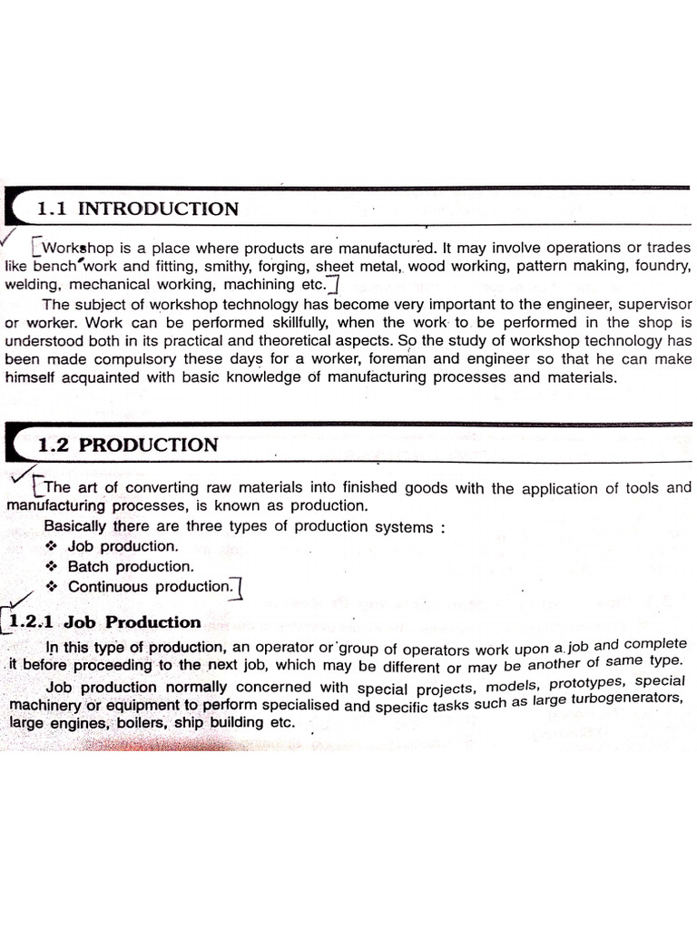 Unit-1 Manufacturing Processes | PDF