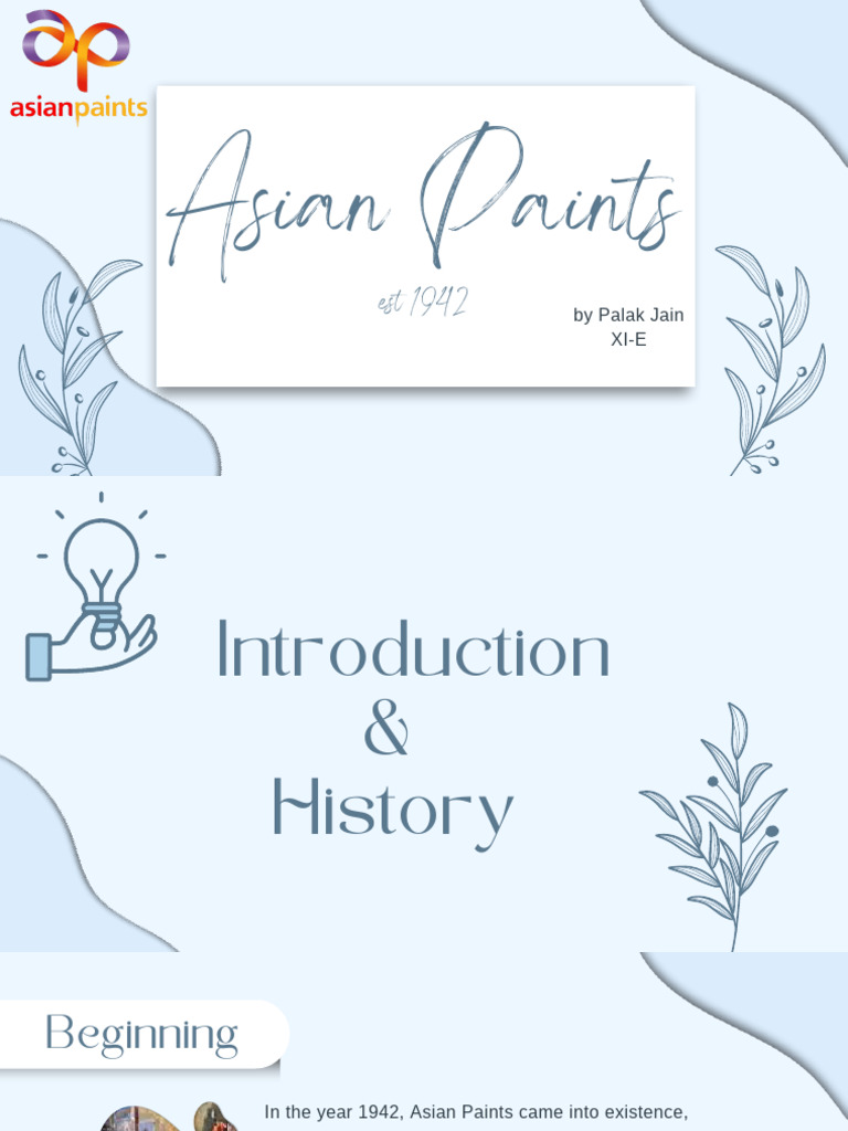 Asian Paints | PDF | Economies