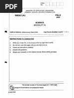 PSLE 2019 Maths | PDF