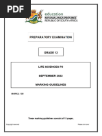 LFSC G12 Topic Test Memo (Evolution) | PDF