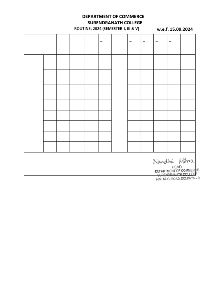 Final NM Routine 2024 | PDF