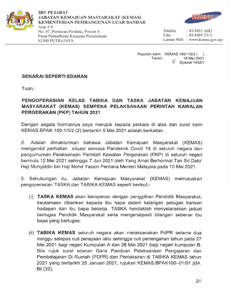 Surat Pengoperasian TBK & TSK (PKP 3.0) | PDF