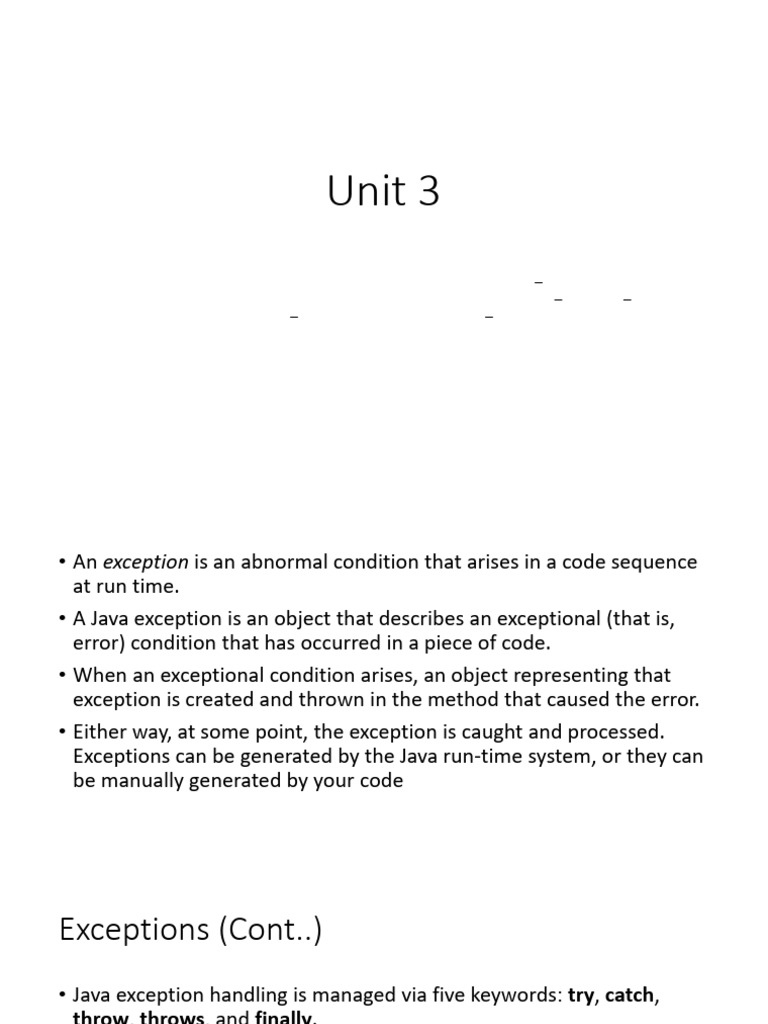 Unit 3 - Study Material Oops | PDF | Parameter (Computer Programming ...