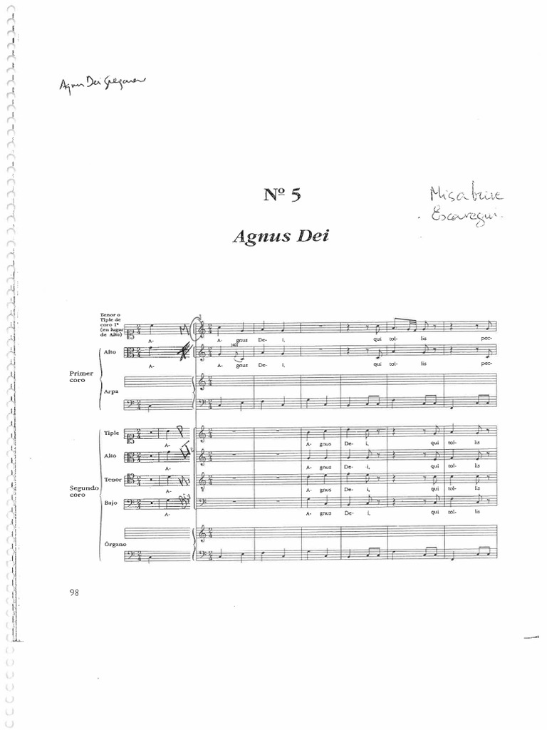 Agnus Dei | PDF