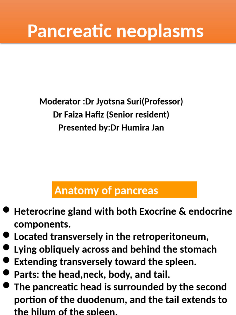 PancreaticTUMORS-WPS Office 2 | PDF | Pancreatic Cancer | Pancreas